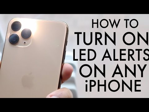 How To Turn On LED Flash On ANY iPhone! (2020) - YouTube