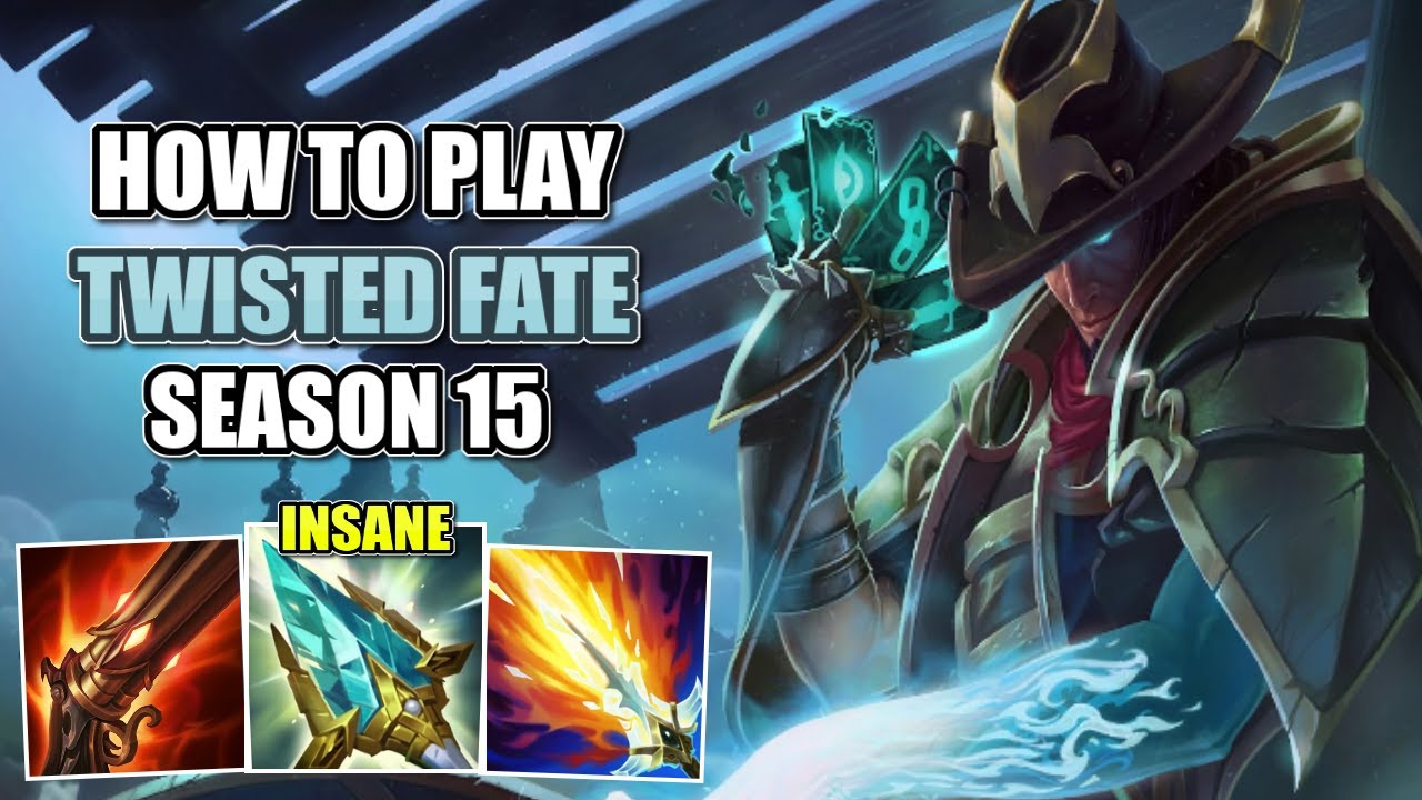 HOW TO PLAY TWISTED FATE SEASON 15 | CRAZY TANK BUILD | TF S15 GUIDE ...