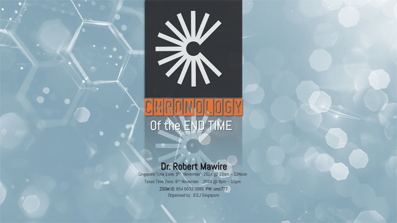 Dr Robert Mawire Chronology of the End Time 9Nov24 - YouTube