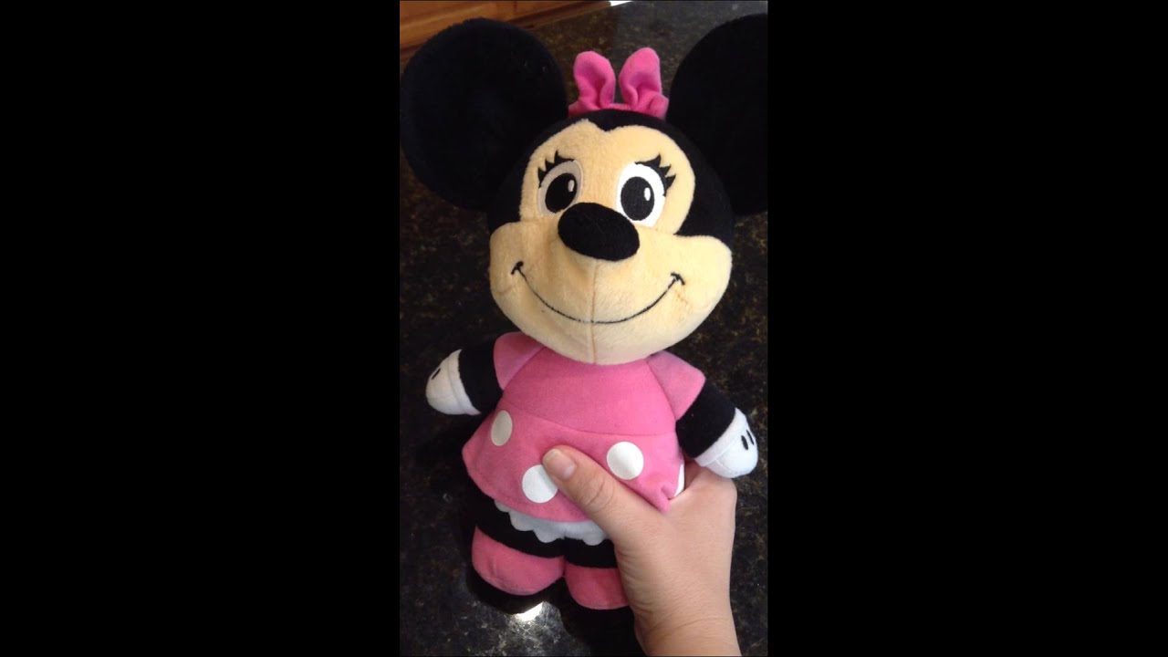 Minnie mouse talking plush - YouTube