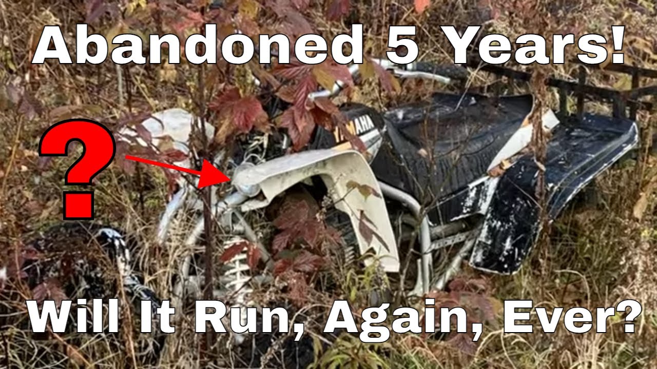 Worst ATV I Have Ever Seen! Can it be Salvaged After Five Years ...