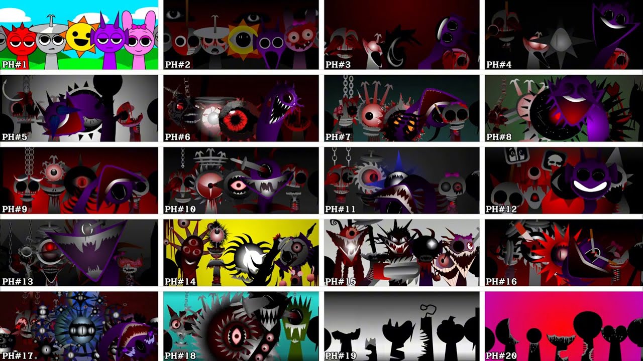 “Fun Time!”-Incredibox Sprunki Mix! Raddy x Clukr x Mr Sun x Durple x ...