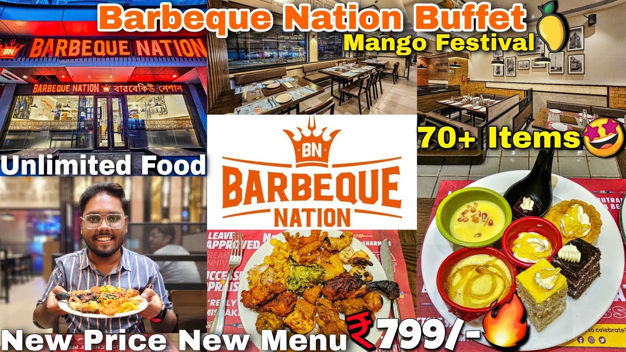 Barbeque Nation Buffet Saltlake Sector V 🔥 || BBQ Nation Buffet at ₹799 ...