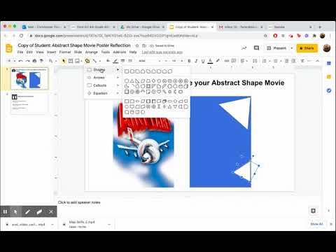 Abstract Shape Movie Poster How To - YouTube