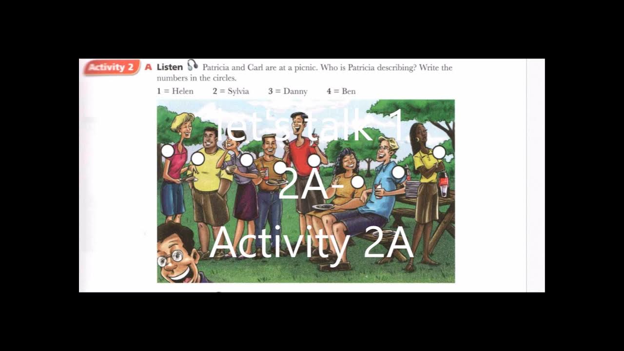 Let's talk 1 - 2A_ What do they look like? - Activity 2A - YouTube
