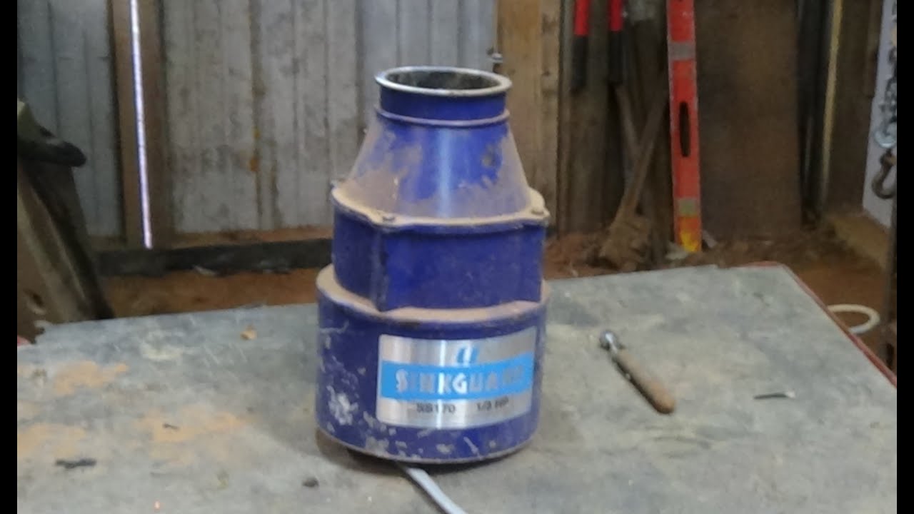 How to Scrap a garbage disposal for free copper - YouTube