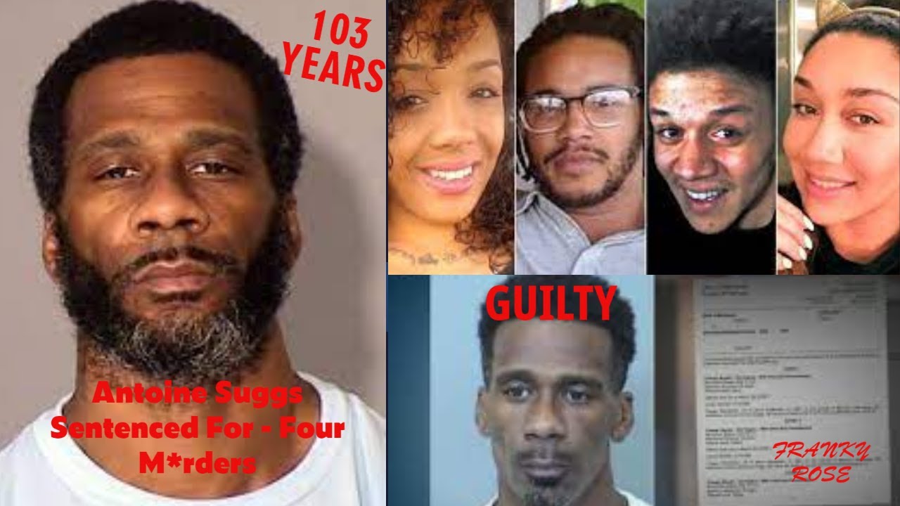 Antoine Suggs-SENTENCED for Kill*ng FOUR People in Wisconsin then ...