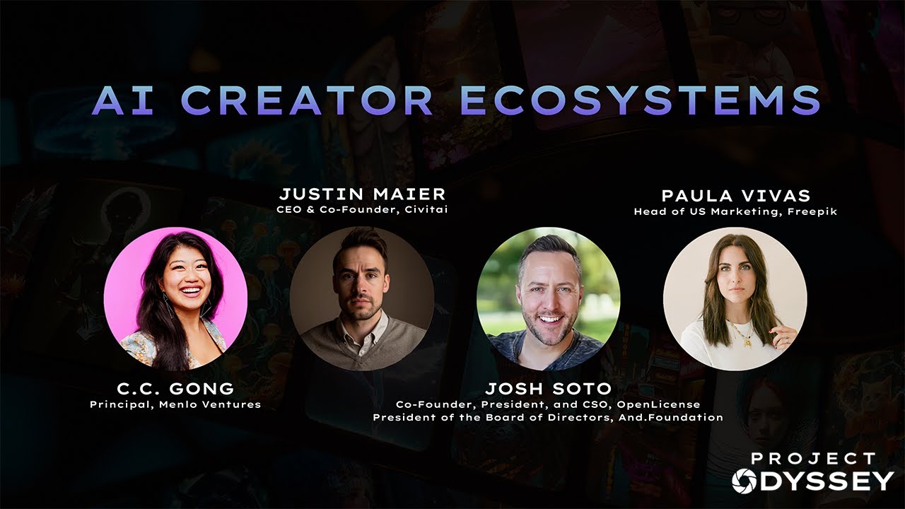 AI CREATOR ECOSYSTEMS PANEL // Civitai's Project Odyssey Film Gala ...