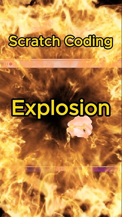 Amazing Explosion Effect in Scratch Coding #scratch #scratchtutorial #scratchprogramming #shorts ...