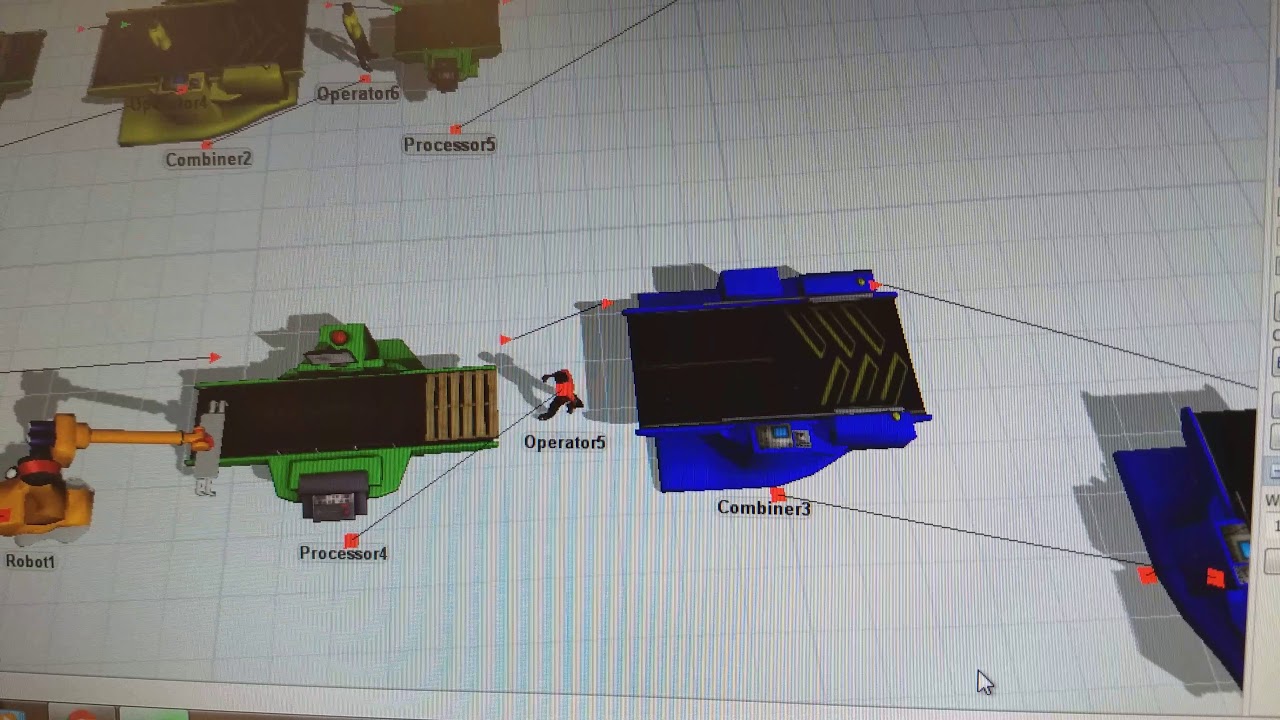 Proyecto de FlexSim - YouTube