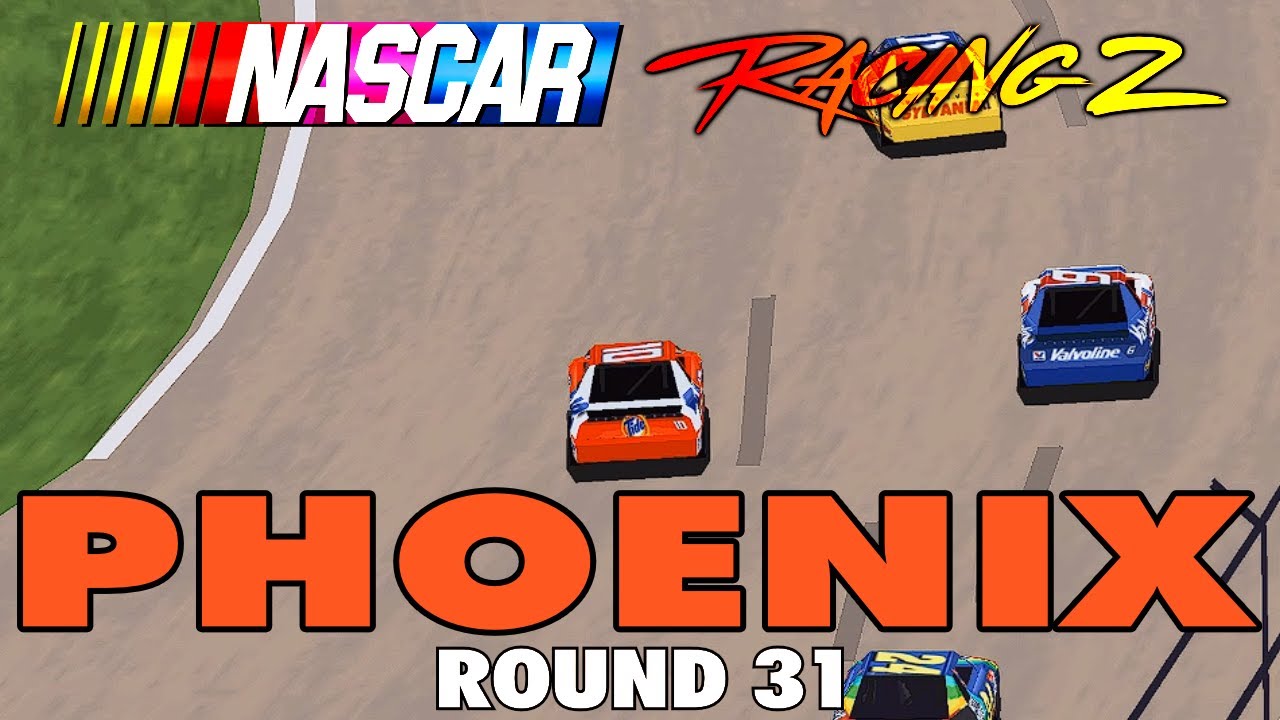 NASCAR Racing 2 (1996) | Seconds from disaster - YouTube