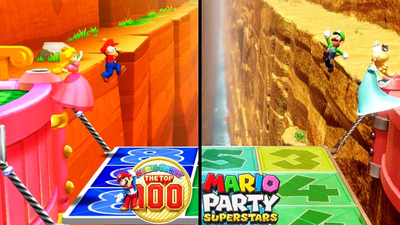 Comparison of The Final Count Down in Mario Party (2017-2021) - YouTube