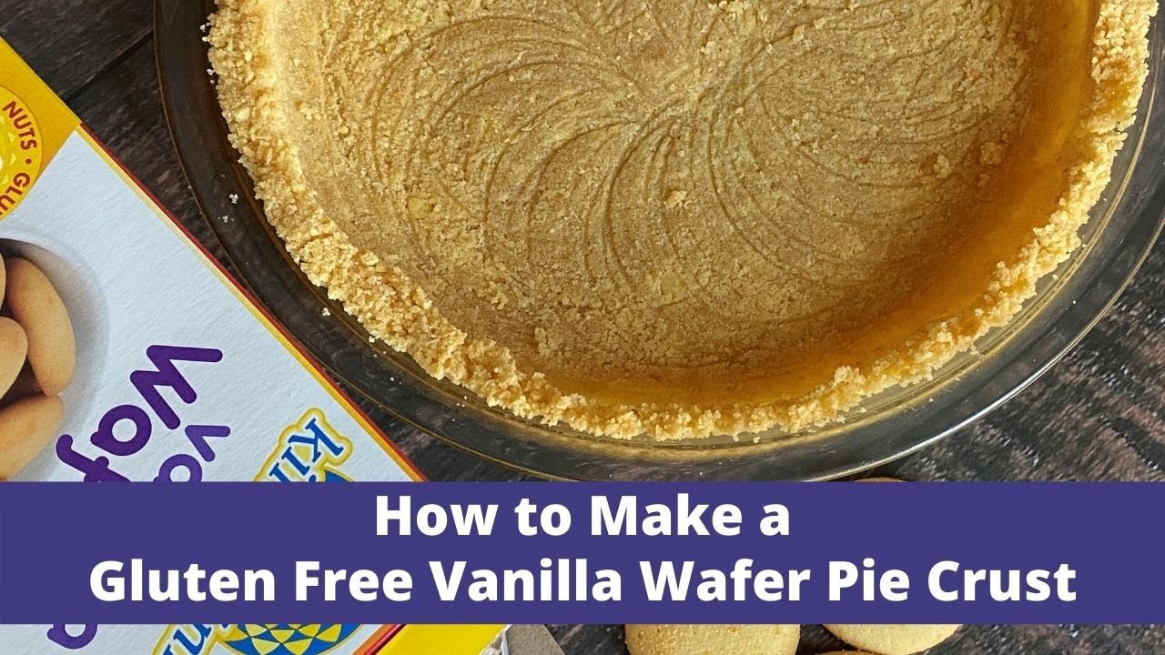 How to Make a Gluten Free Vanilla Wafer Pie Crust - YouTube