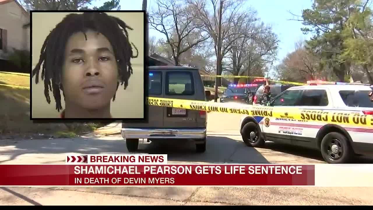 Pearson sentenced to life in prison in death of Devin Myers - YouTube
