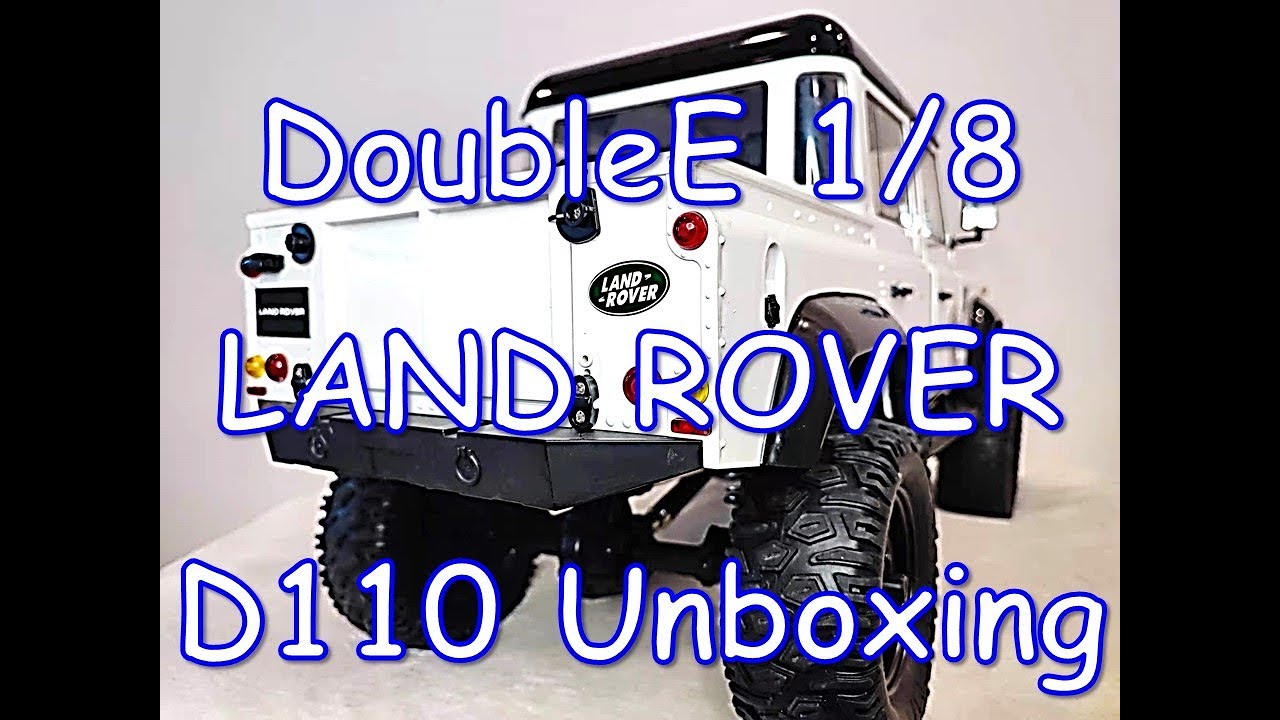 Double E Defender D110 Unboxing 1/8 scale RC - YouTube