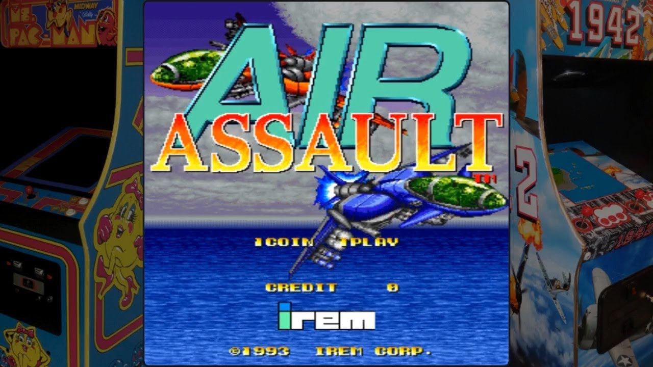 Air Assault - Irem (1993) / Arcade Game - YouTube
