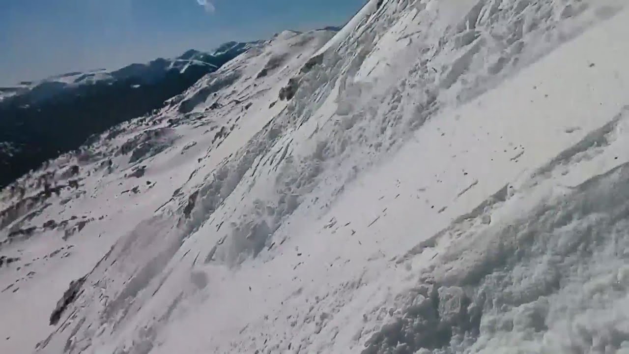 Colorado avalanche survivor shares video of escape - YouTube