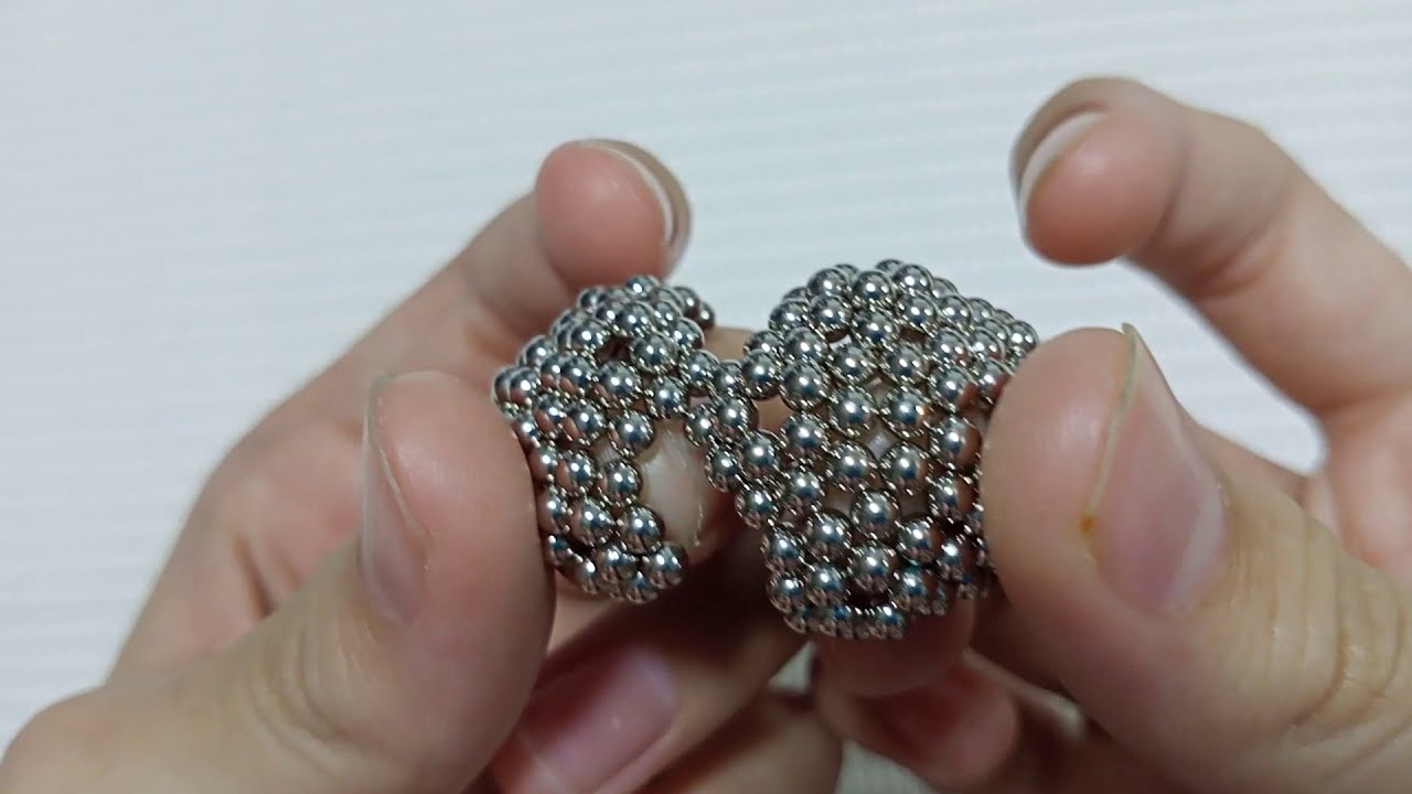 Magnetic ball 3mm 216 pcs simple design - YouTube