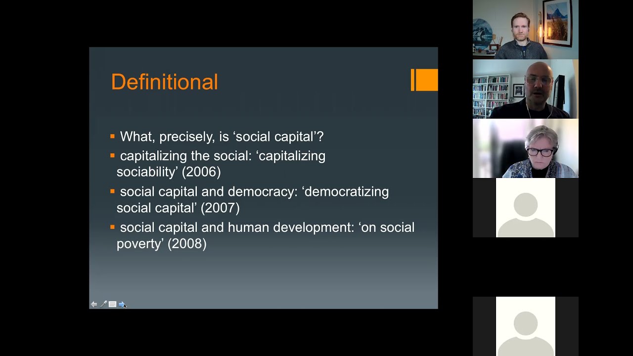Professor Joseph D. Lewandowski: Sport and Social Capital? - YouTube