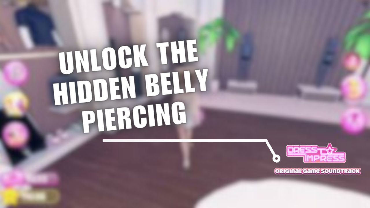 How to Unlock the Hidden Belly Piercing in Dress to Impress - YouTube