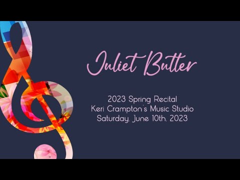 Juliet Butler - 2023 Spring Recital - YouTube
