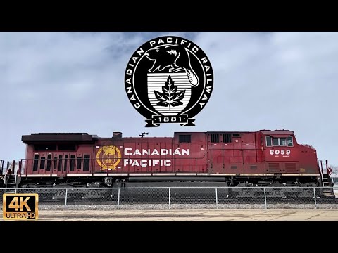CP Railway: Eastbound Canola Hopper Train Car Shipping #train #railway ...