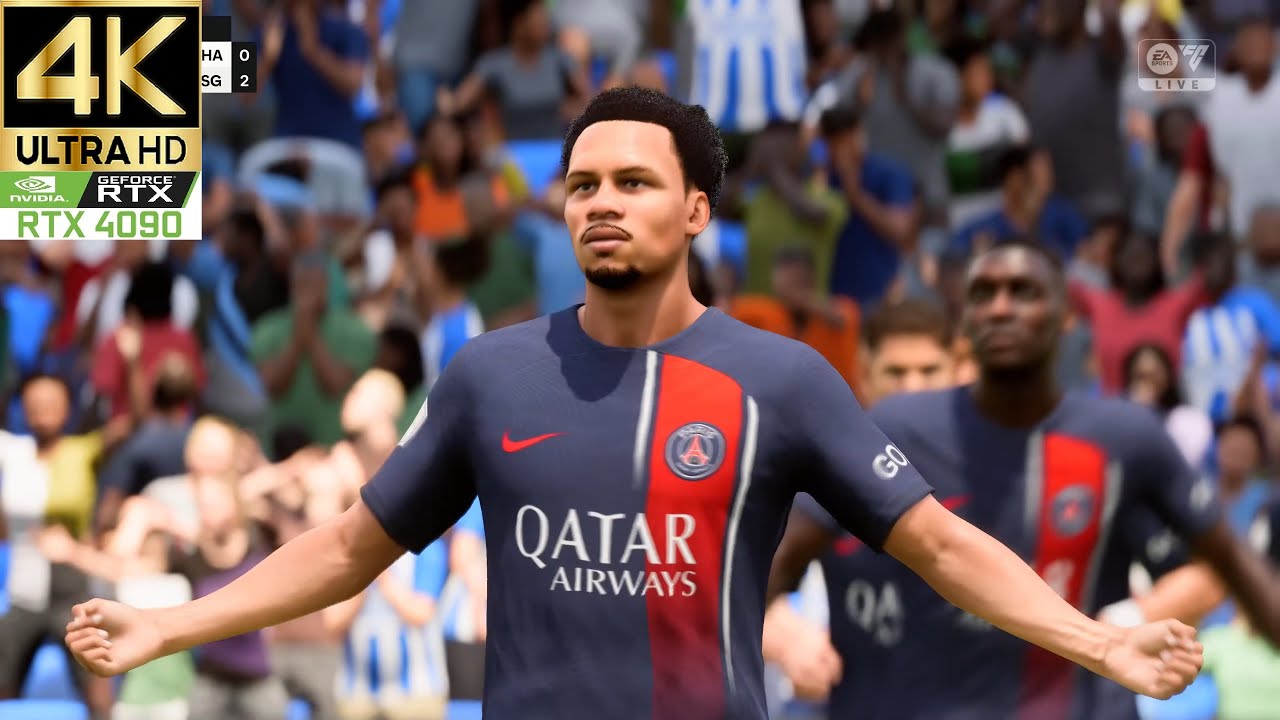 👍EA FC 24 RTX4090 4K Amazing Max Graphics Gameplay #onlineseasons - YouTube