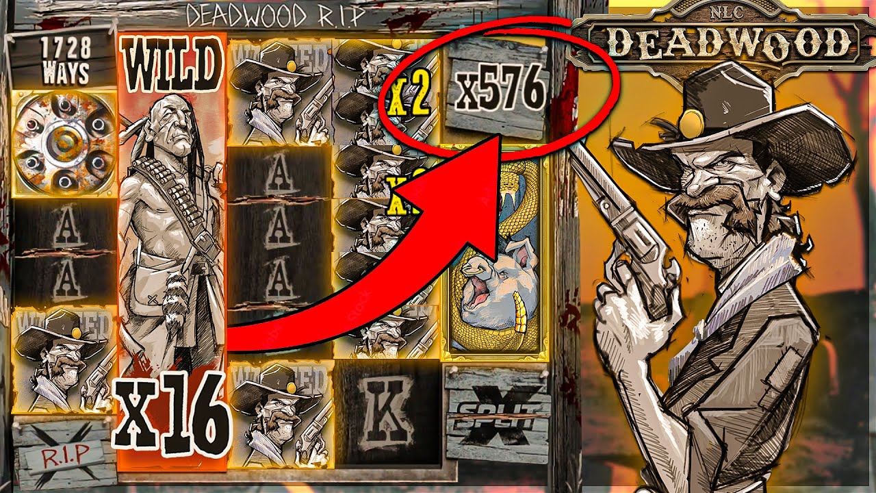 RECORD WIN On DEADWOOD RIP SLOT!! (576X MULTI) - YouTube
