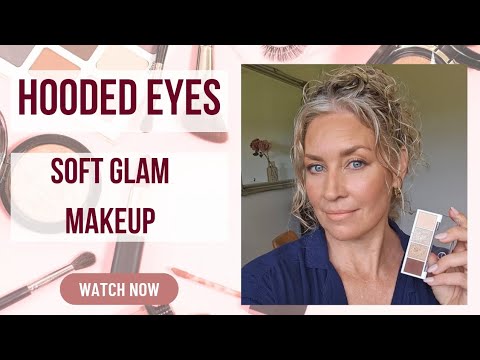 Hooded Eye Makeup Tutorial - Soft Glam - YouTube