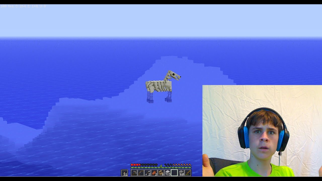 Minecraft Survival Ep.2: Skeleton Horse And Disappearing Cows ...