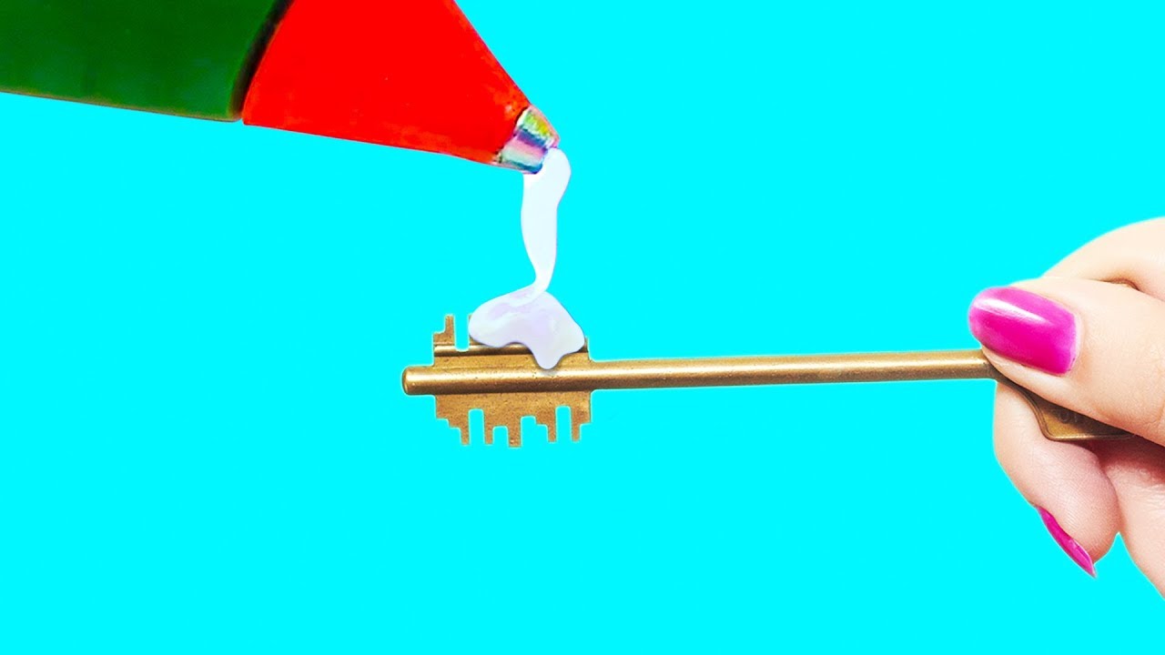 8 BRILLIANT IDEAS FOR YOUR KEYS - YouTube