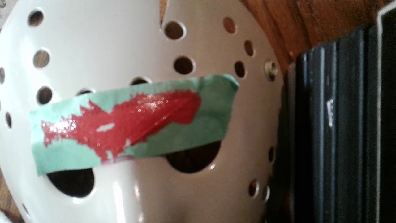 How to make a Jason Part 6 mask: (Jason Lives) Part 2 - YouTube
