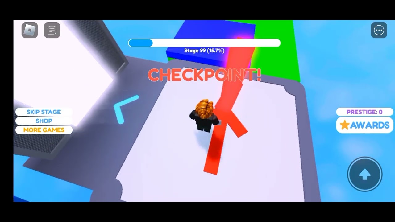 Roblox I Finally Reach ๐ฏ Stage In Mega Obby Youtube