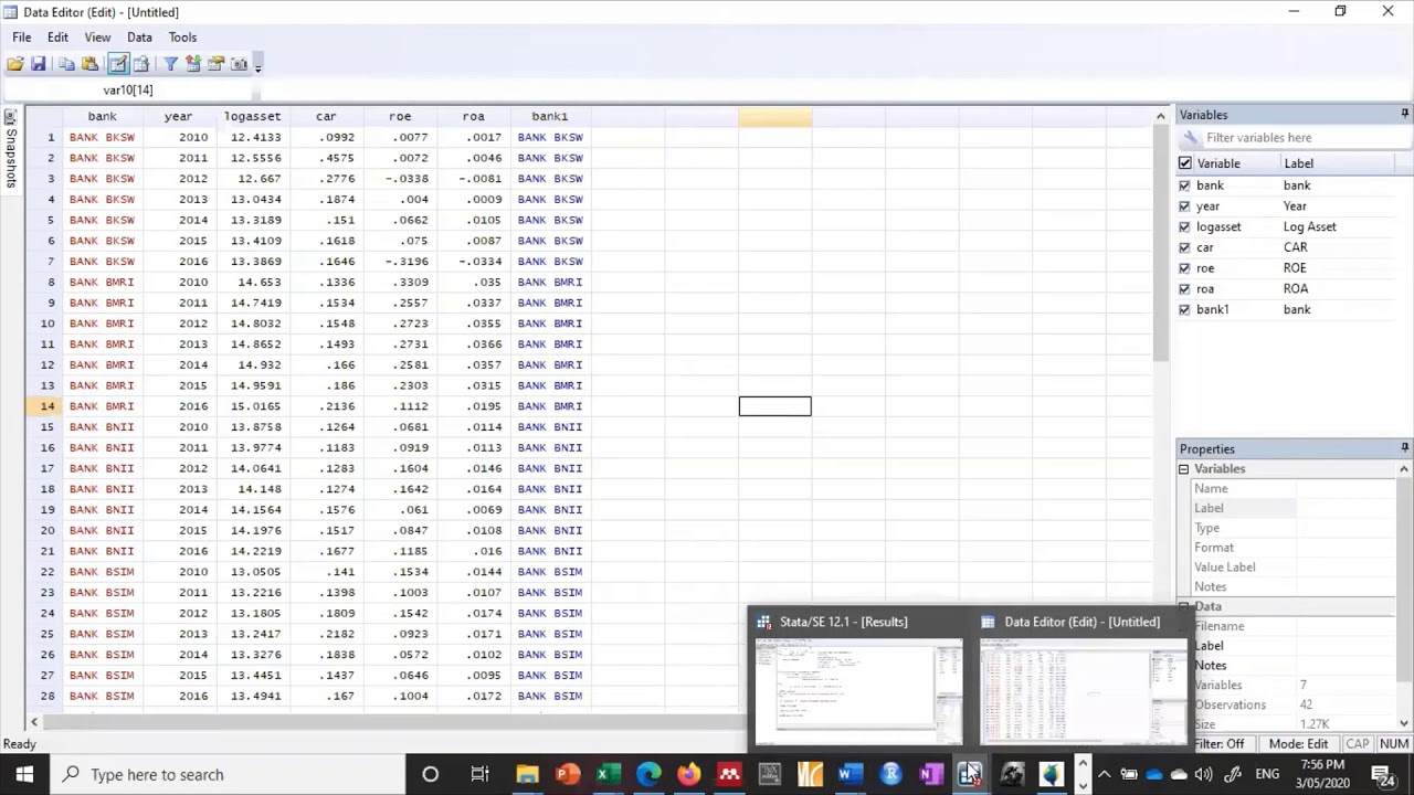 Regresi Data Panel (Fixed dan Random Effect) Dengan Menggunakan Stata ...