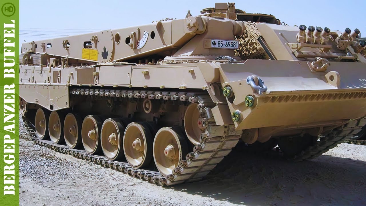 Bergepanzer Büffel - armoured recovery vehicle - HD - YouTube