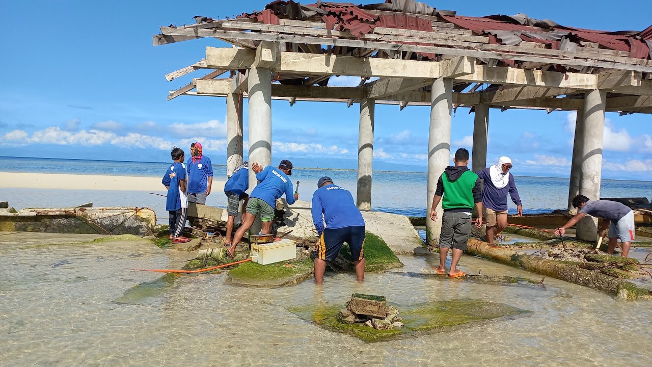 Coastal Clean Up after Typhoon Odette @ Campalabo Sandbar & Marine ...