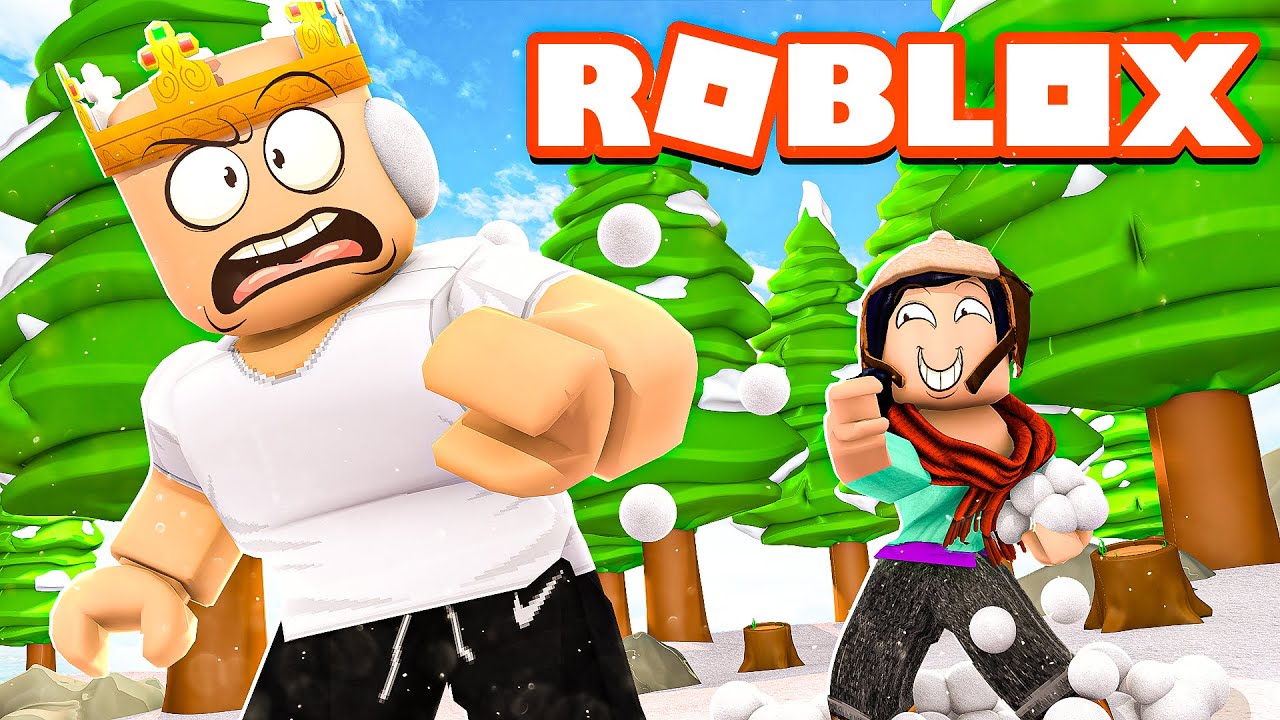 THE ULTIMATE SNOWBALL FIGHT IN ROBLOX | snowBRAWL - YouTube