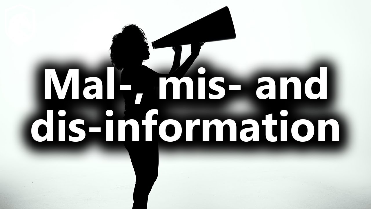 Anyone, at anytime, can spread mal-information (from Livestream #115 ...