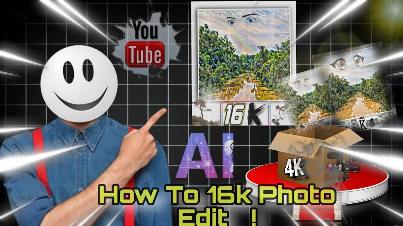 How to AI Photo Edit, AI 4k, 8k & 16k ...! 🥇 - YouTube