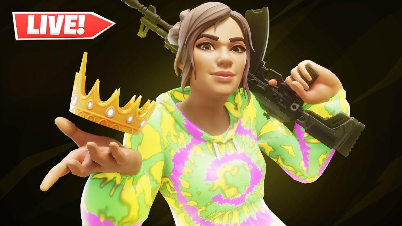 🔴 NEW NALIA SKIN ( FORTNITE ITEM SHOP ) | 274 CROWN WINS 🔥 | LIVE ...