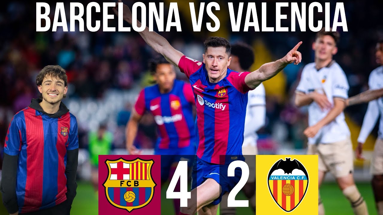 FC Barcelona win 4-2 against Valencia! Match Review for FC Barcelona ...