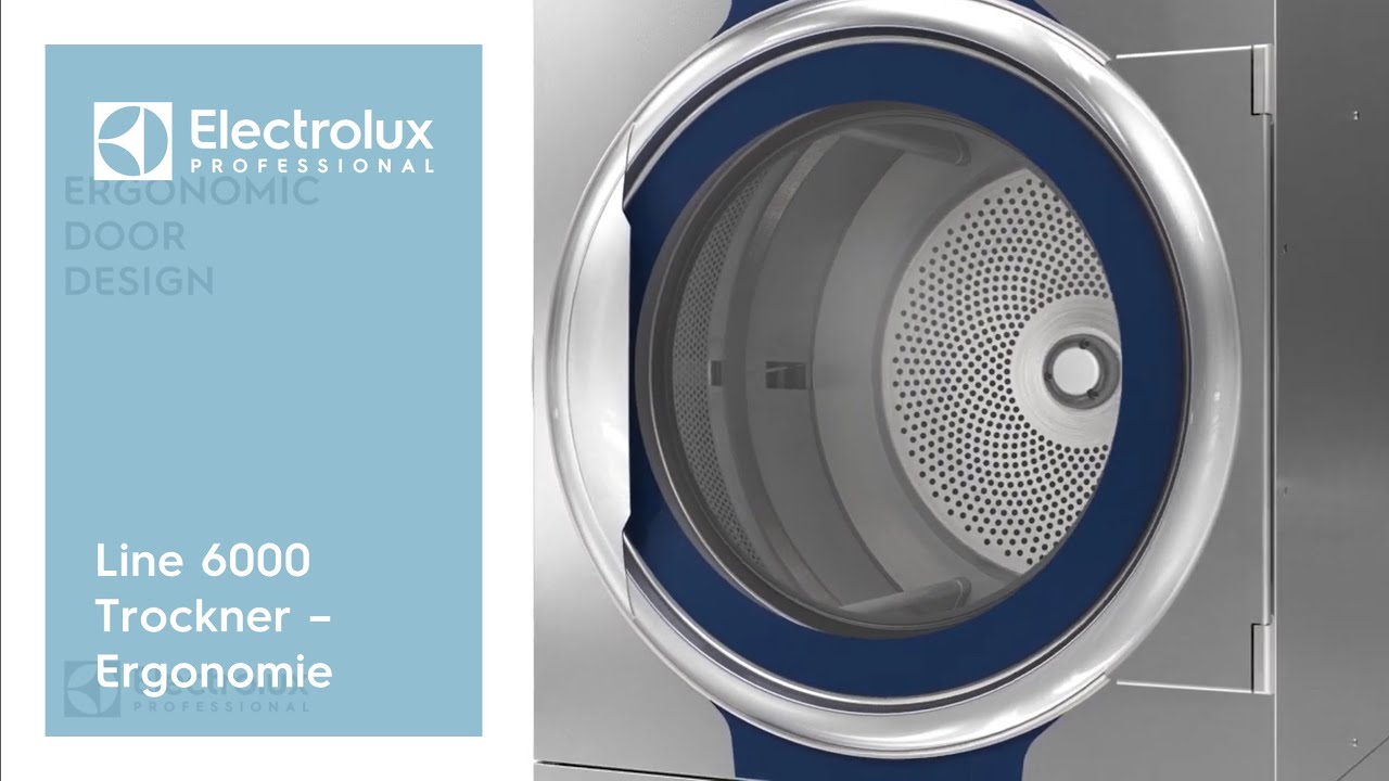Line 6000 Trockner – Ergonomie | Electrolux Professional - YouTube