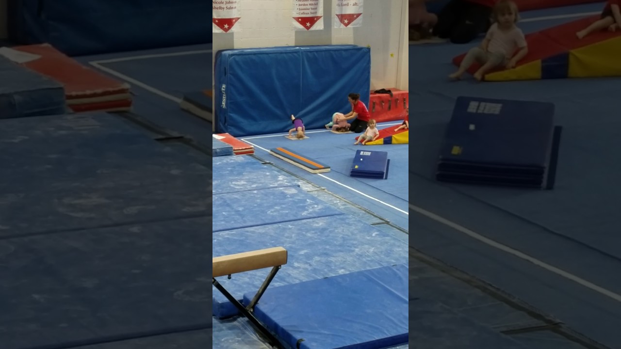 Headstand determination! KB gymnastics week 4 - YouTube