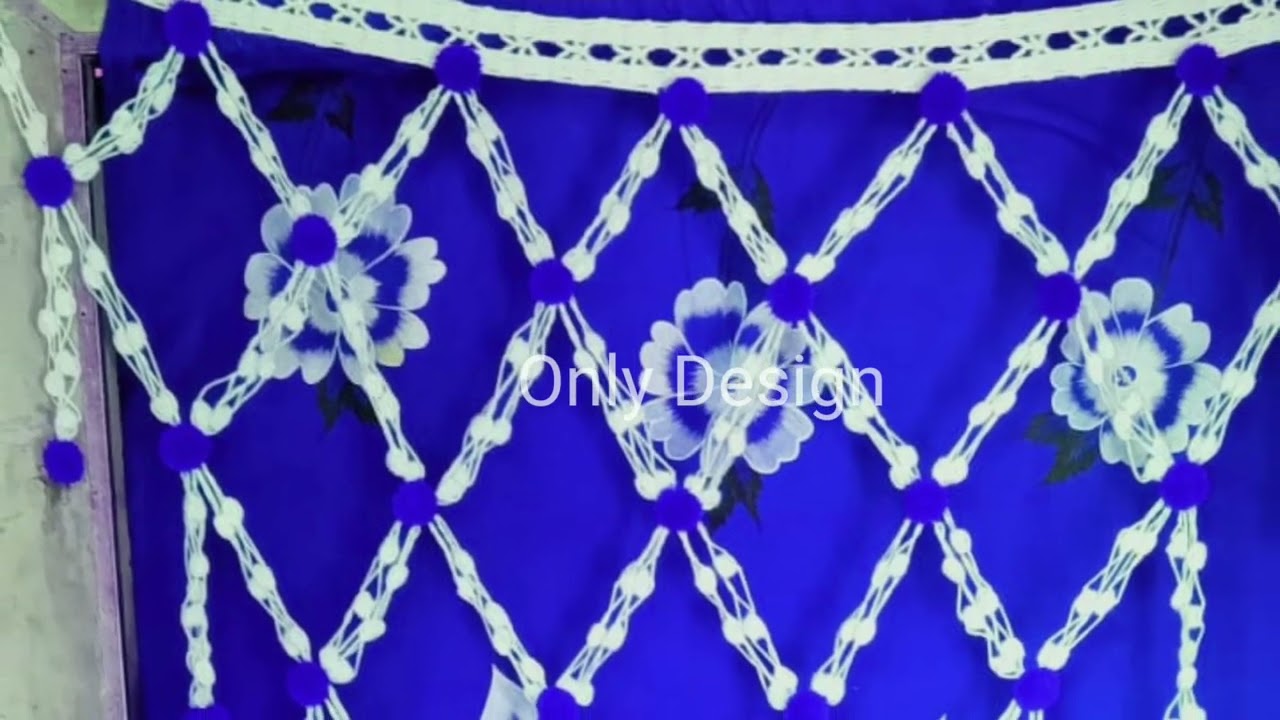 gate Parda|woolen design|home decoration|gate hanging|wollen|parda ka ...