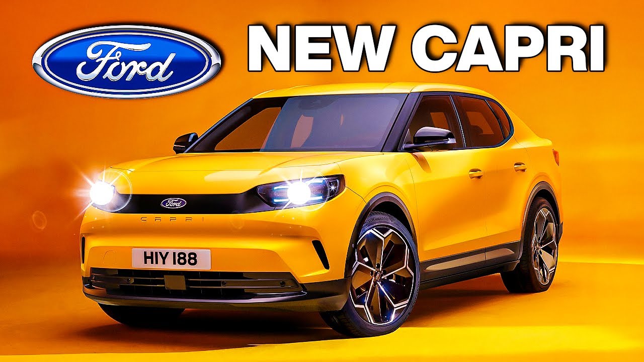 FIRST LOOK! New Ford Capri Has Ford finally lost the plot - YouTube