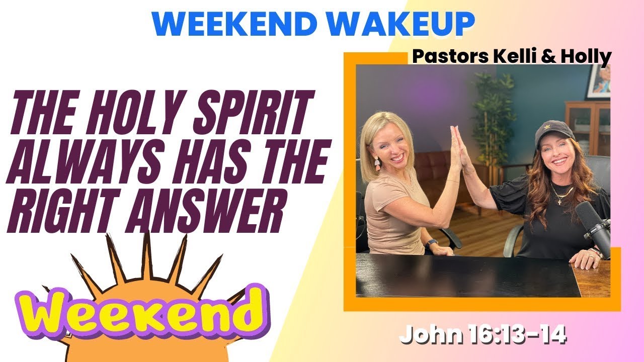 WakeUp Daily Devotional | The Holy Spirit Always Has the Right Answer ...