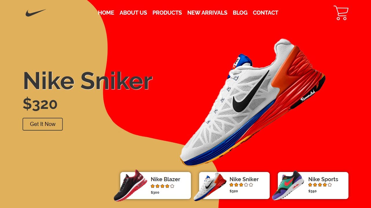 How To Build Product Landing Page Responsive With HTML CSS JavaScript ...