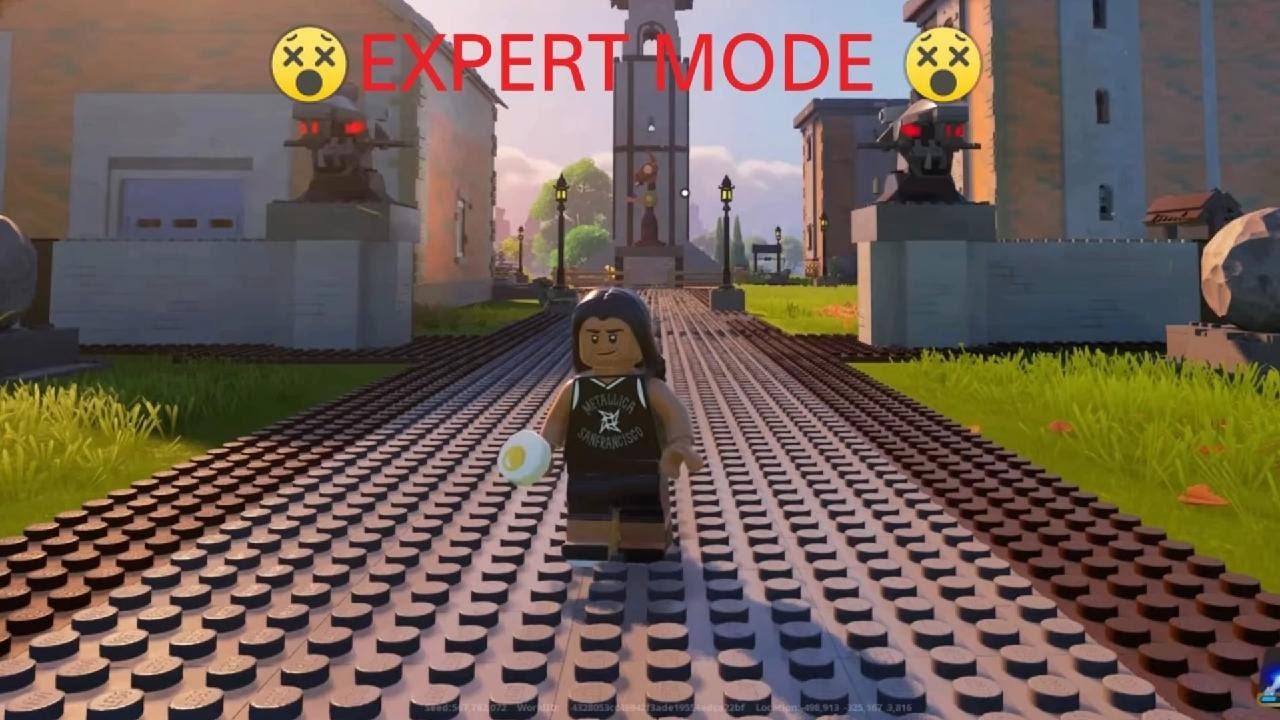 Lego Fortnite-Expert mode Grasslands Village preview - YouTube