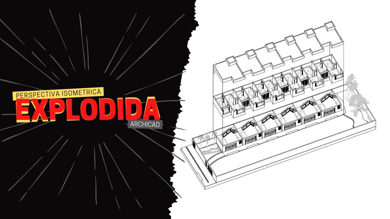Como fazer vista Isométrica Explodida no Archicad!? - YouTube