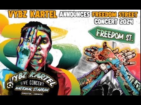 Vybz Kartel Freedom Street National Stadium Kingston Jamaica - YouTube